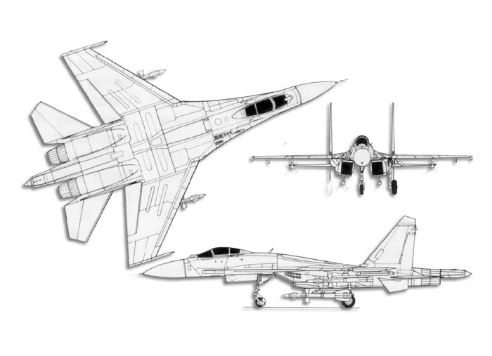 Sukhoi Su-27 Flanker - CombatAircraft.com